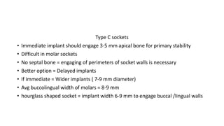 CLASSIFICATION Of molar extraction sites.pptx