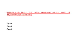 CLASSIFICATION Of molar extraction sites.pptx