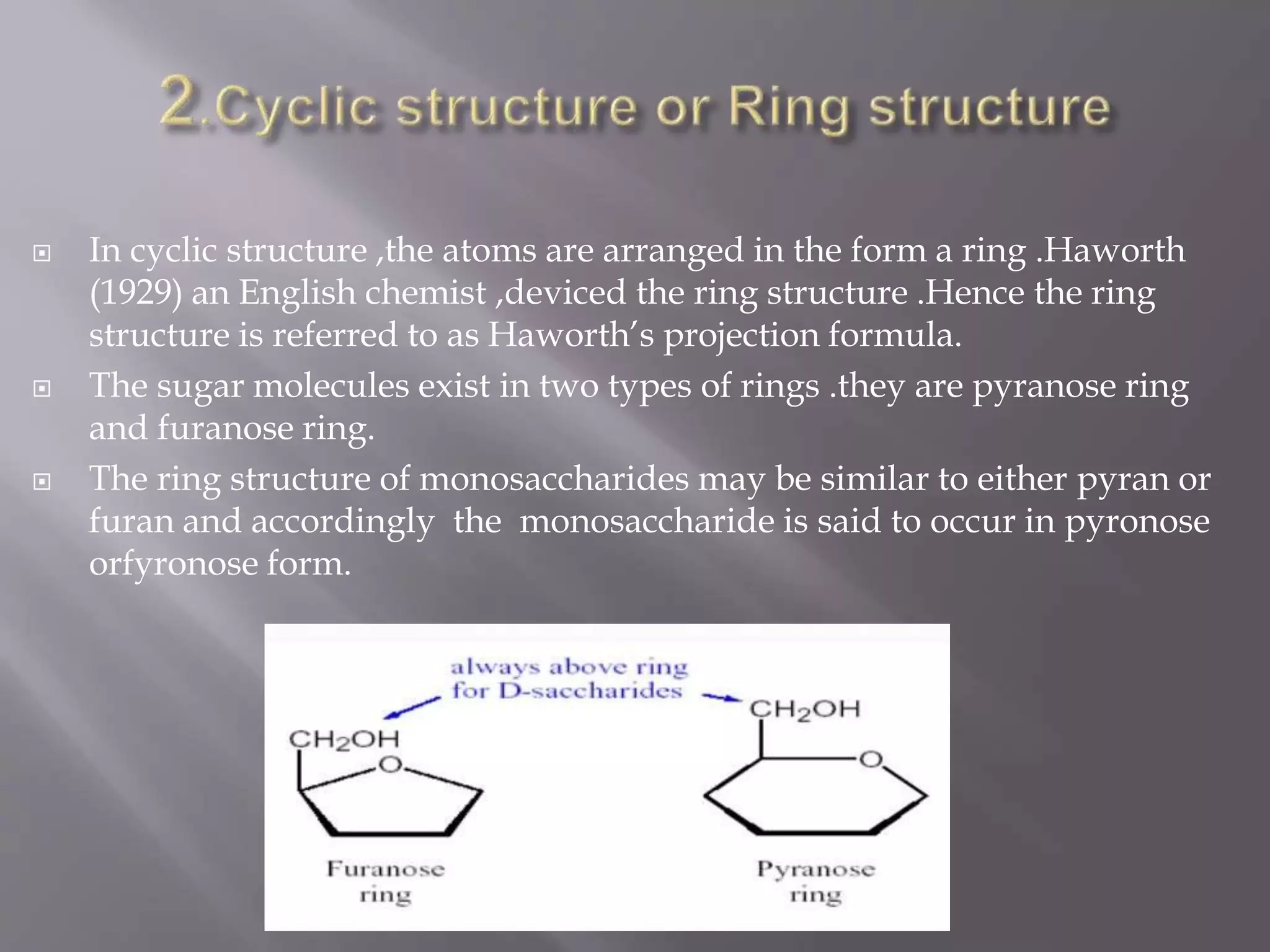 Classification of monosaccharides, | PPTX