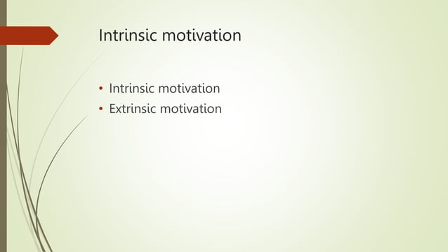 Classification of Motivation.pptx | Healthy Living