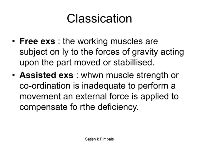 Classification of movement | PDF