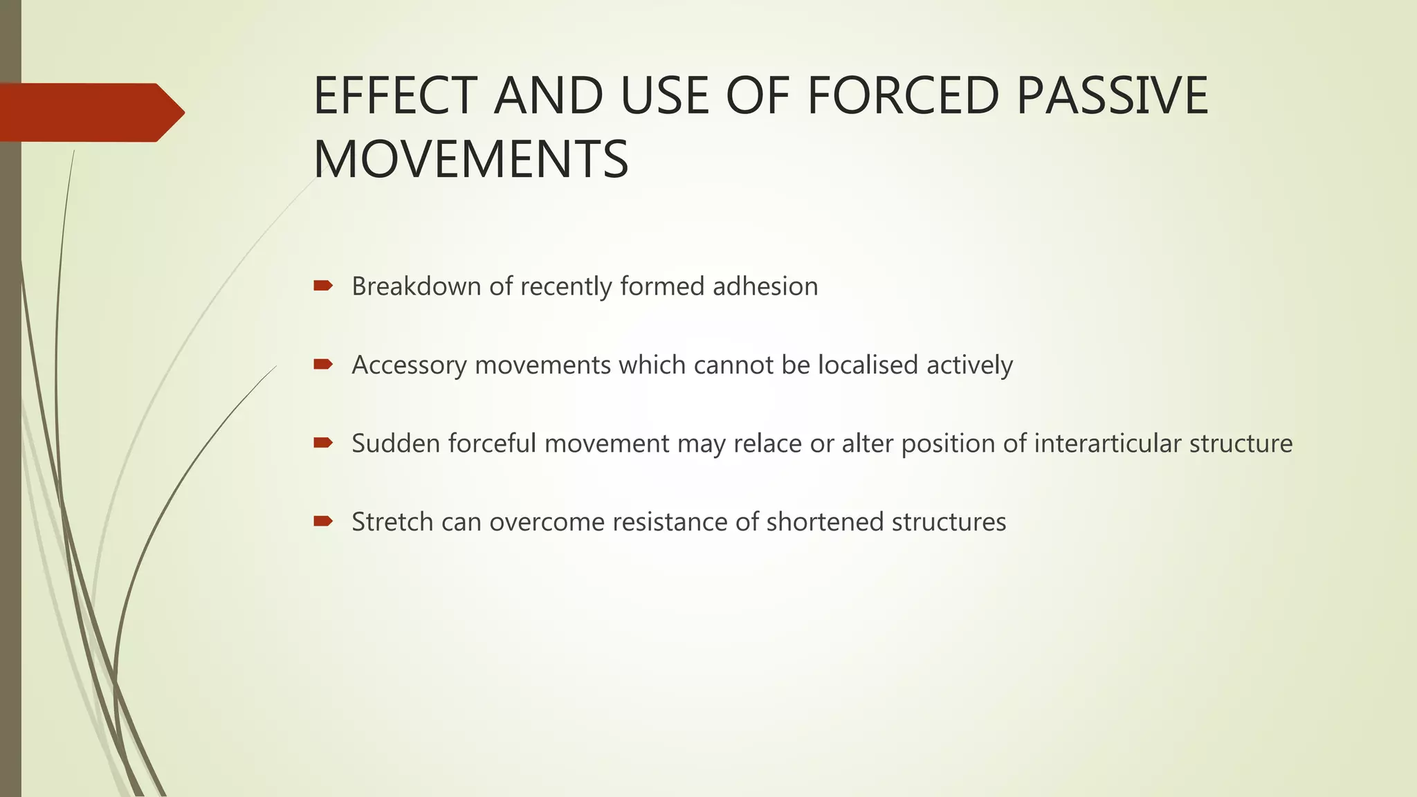 Classification of movements | PPTX