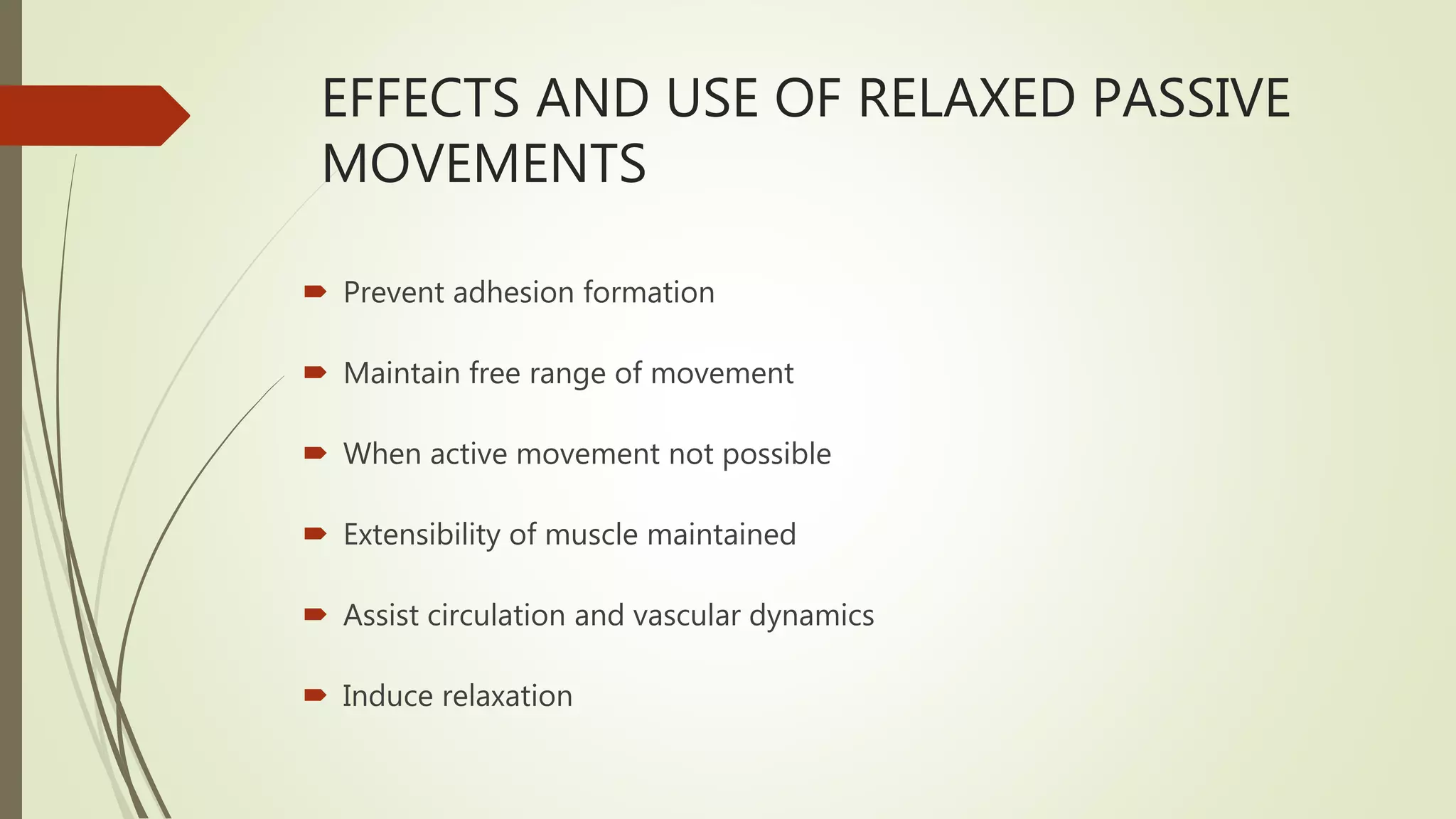 Classification of movements | PPTX