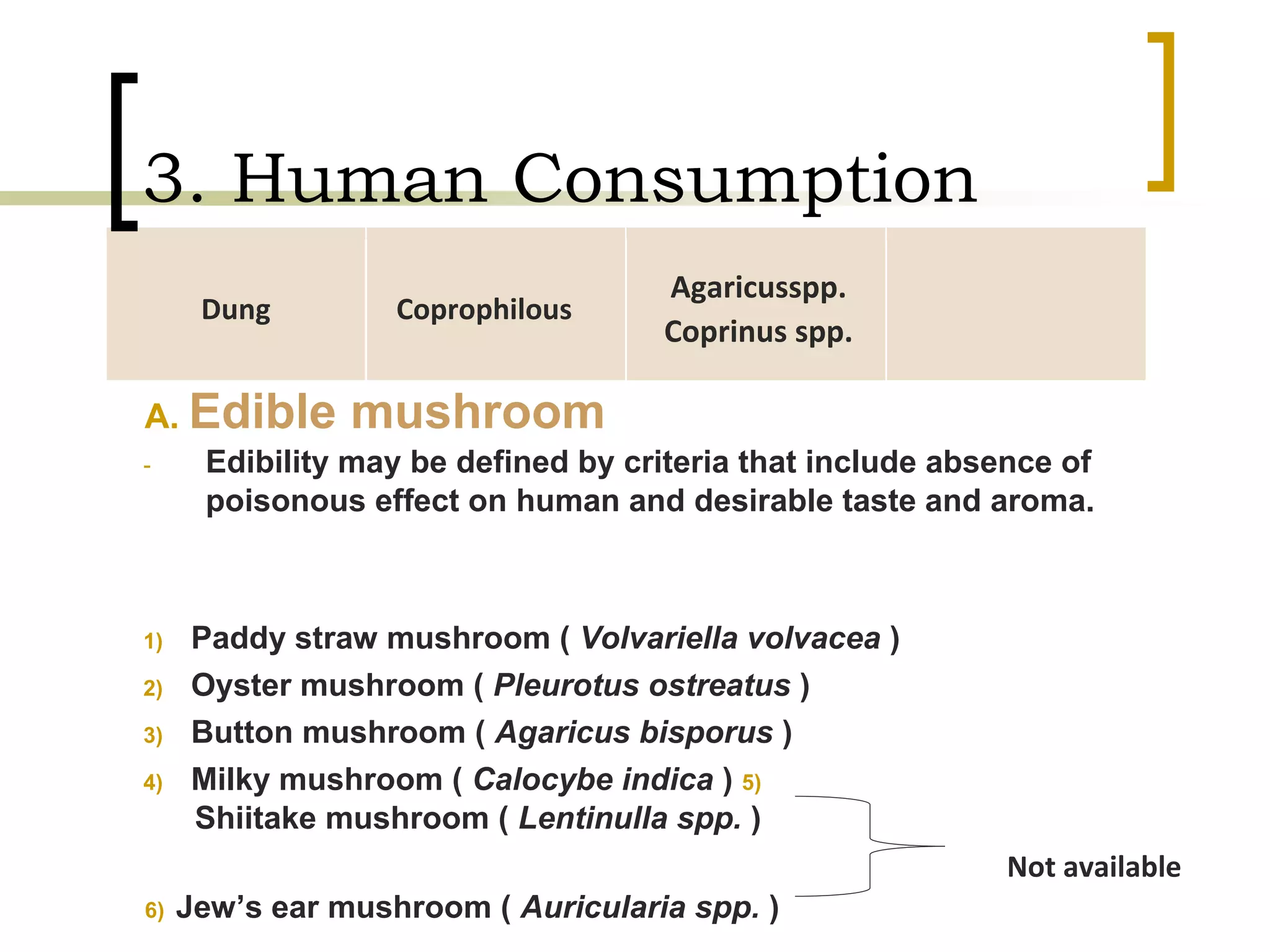 Classification of mushrooms | PDF