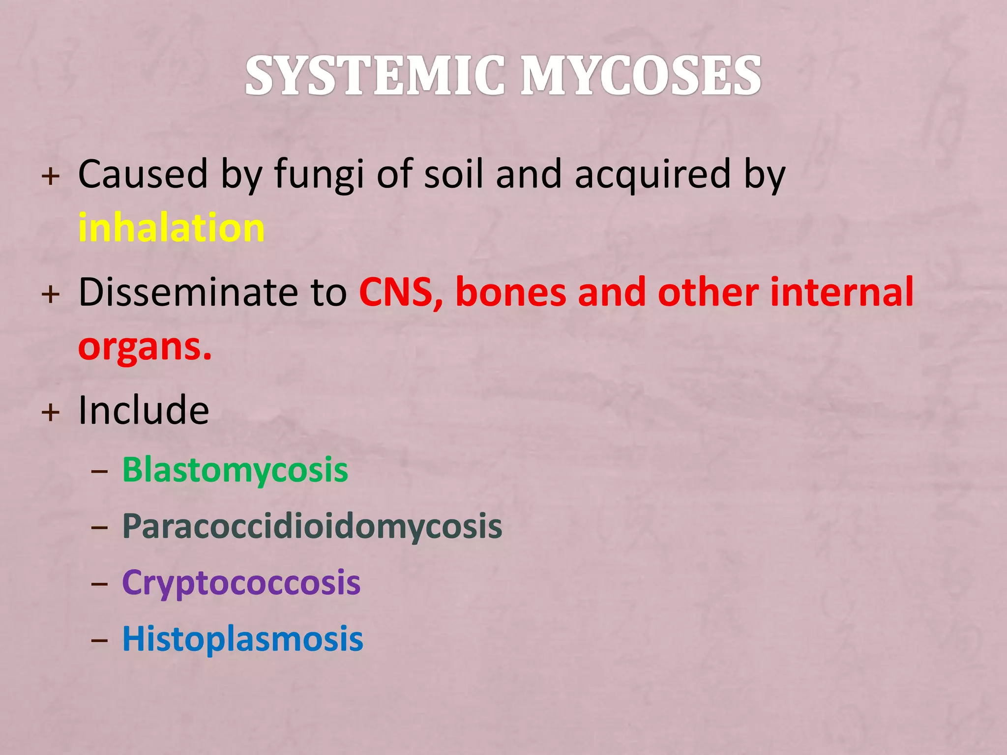 Classification of Mycoses by Dr. Rakesh Prasad Sah | PPTX