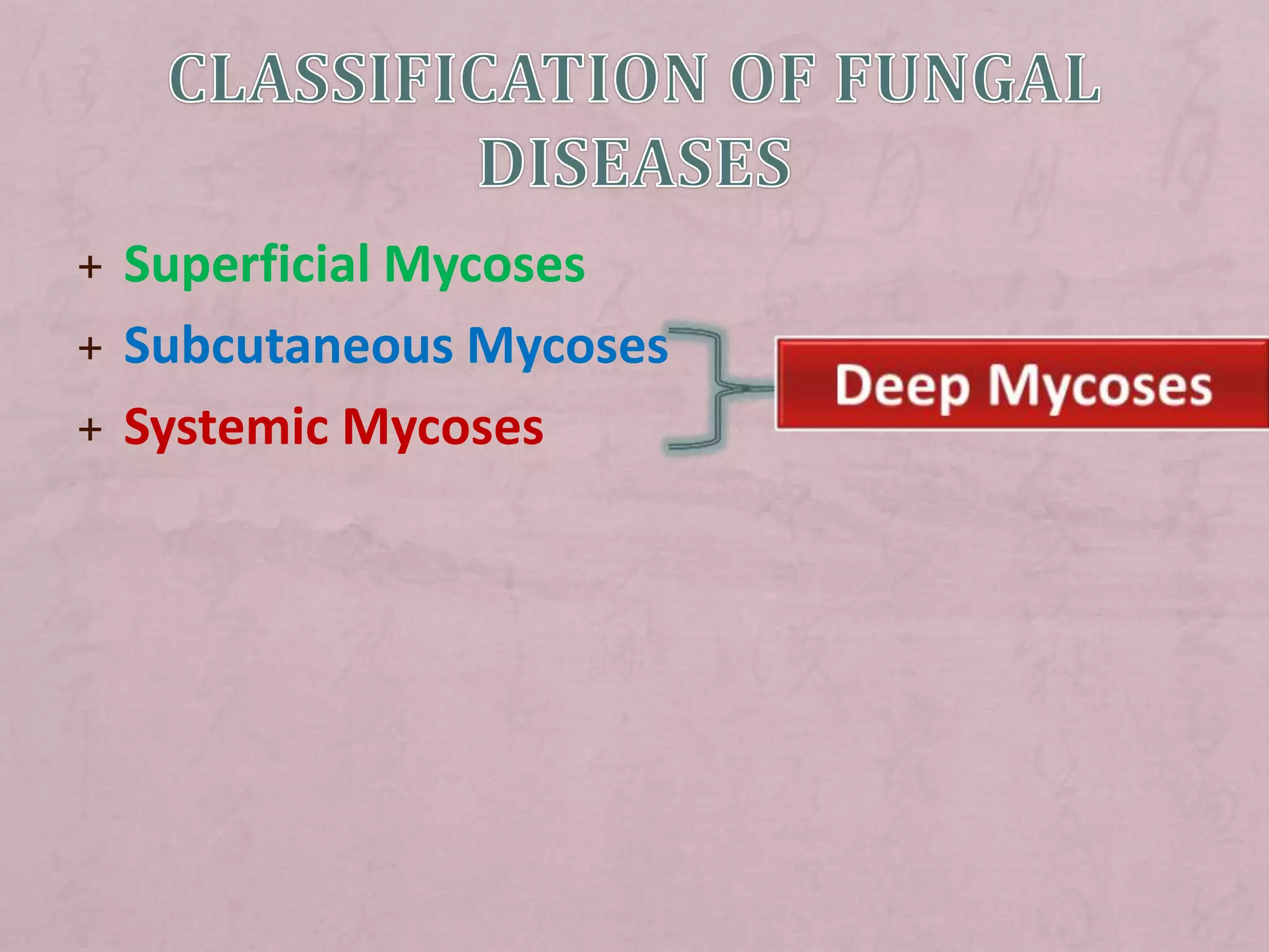 Classification of Mycoses by Dr. Rakesh Prasad Sah | PPTX