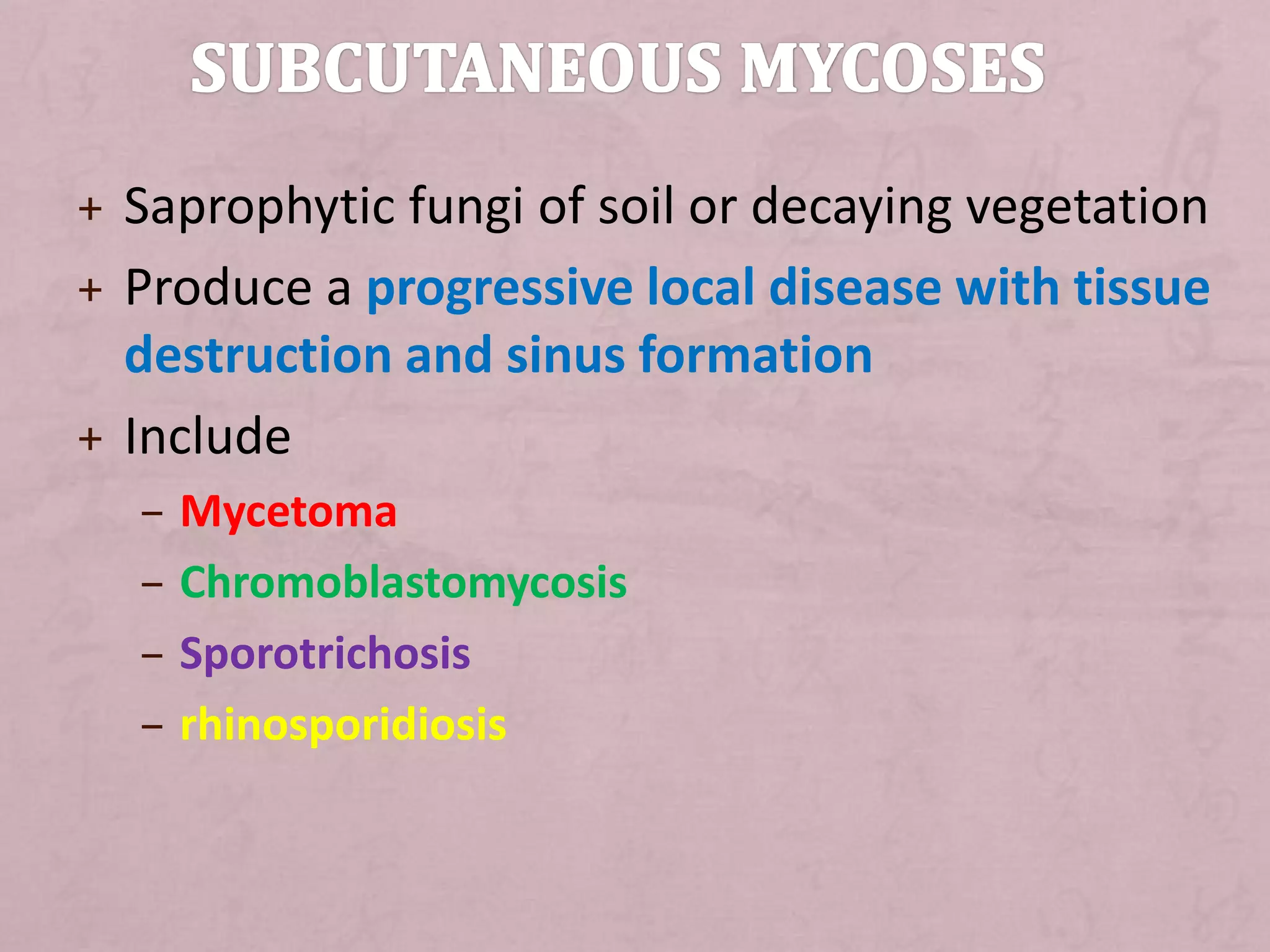 Classification of Mycoses by Dr. Rakesh Prasad Sah | PPTX