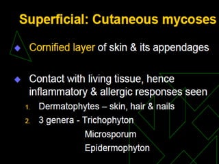 Classification of Mycoses by Dr. Rakesh Prasad Sah | PPTX