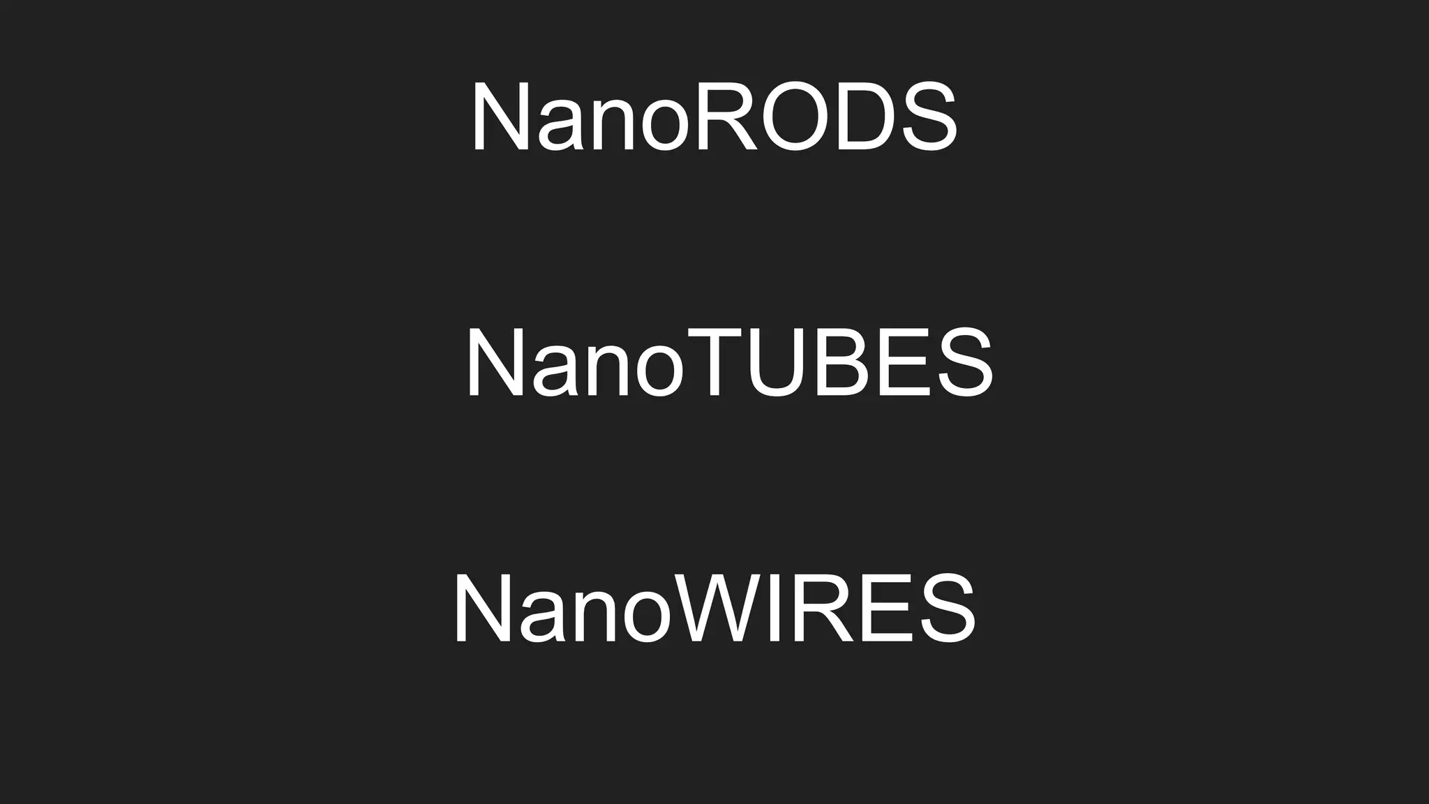 Classification of Nanoparticles and Description about Nanorods | PPTX