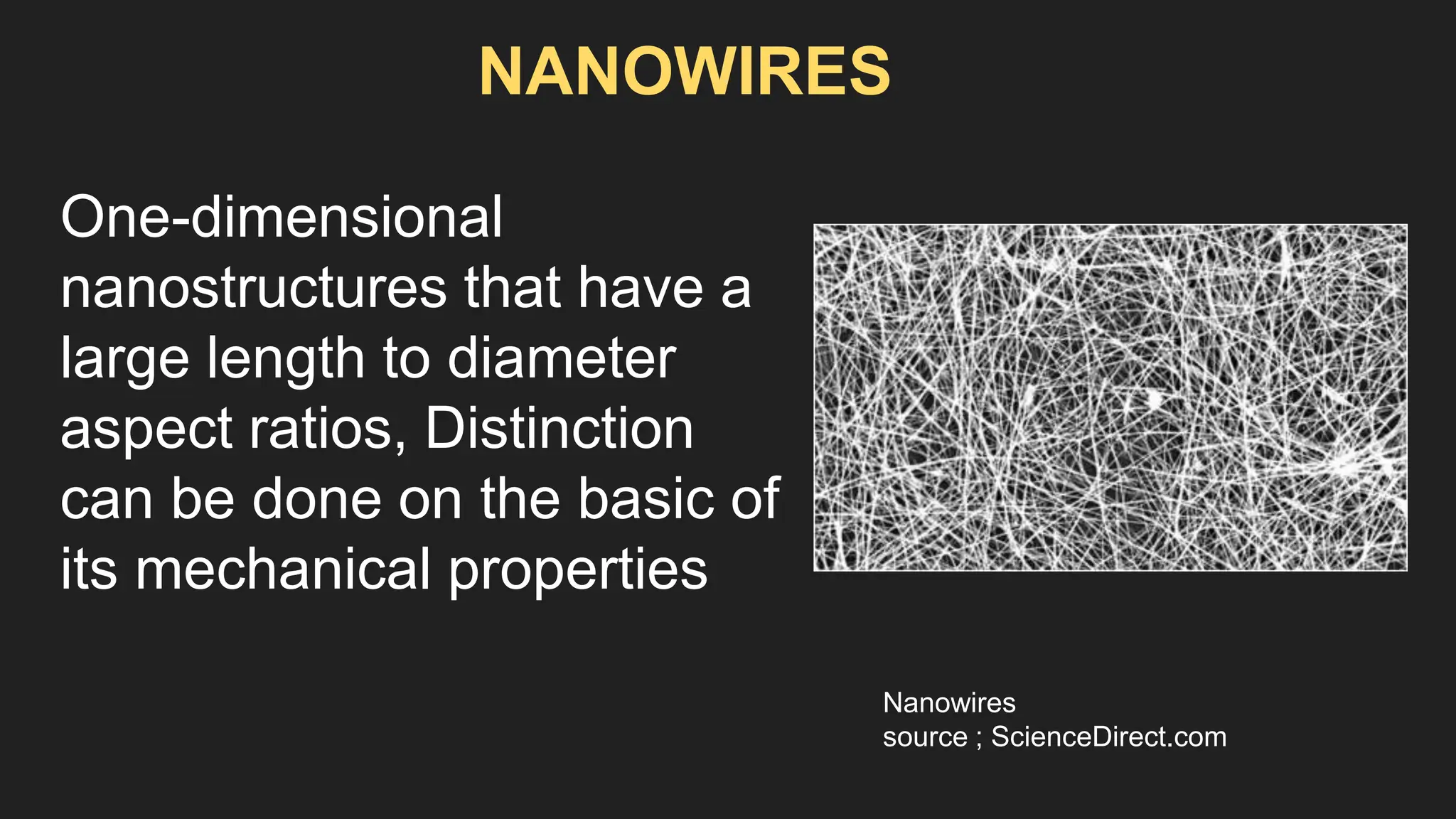 Classification of Nanoparticles and Description about Nanorods | PPTX