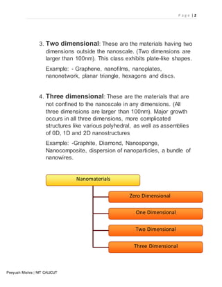 Classification of Nanostructures by Peeyush Mishra | DOC