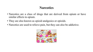 Classification of Narcotics by Prof. Sawaira.pdf