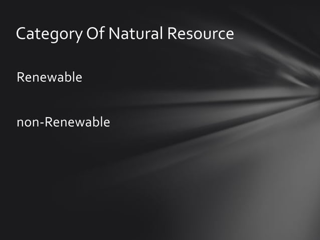 Classification of natural resources (pdf) | PPTX | Commodities | Economy