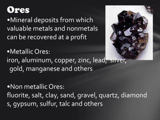 Classification of natural resources (pdf) | PPTX