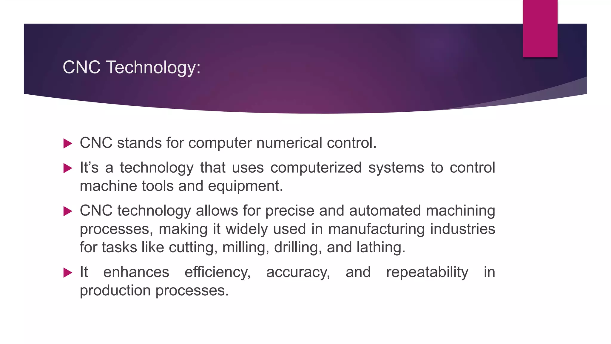 Classification of NC & CNC Technology.pptx | Technology & Computing