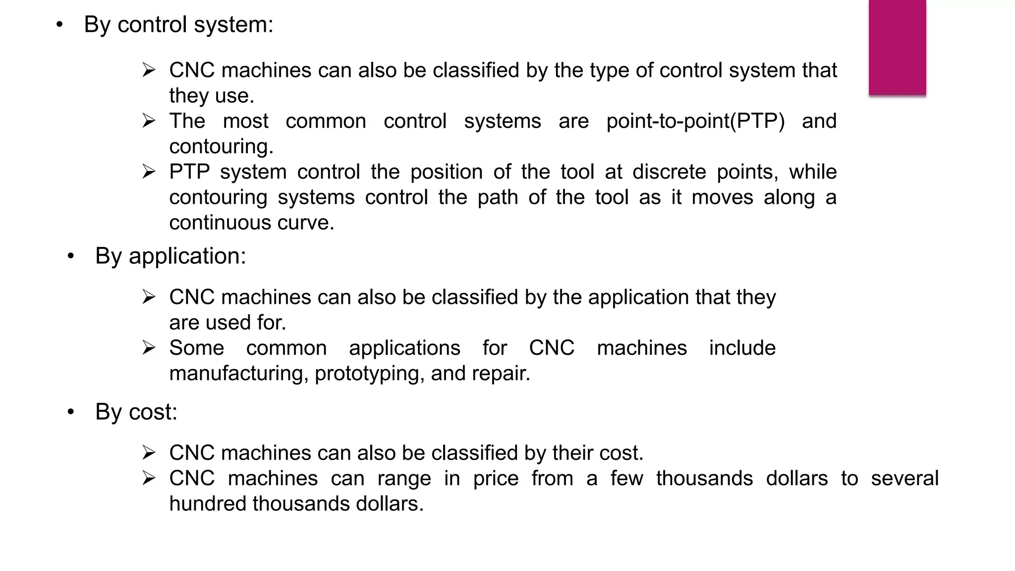 Classification of NC & CNC Technology.pptx