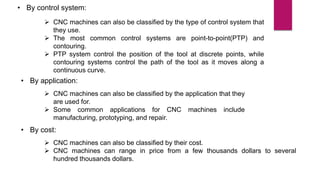 Classification of NC & CNC Technology.pptx | Technology & Computing