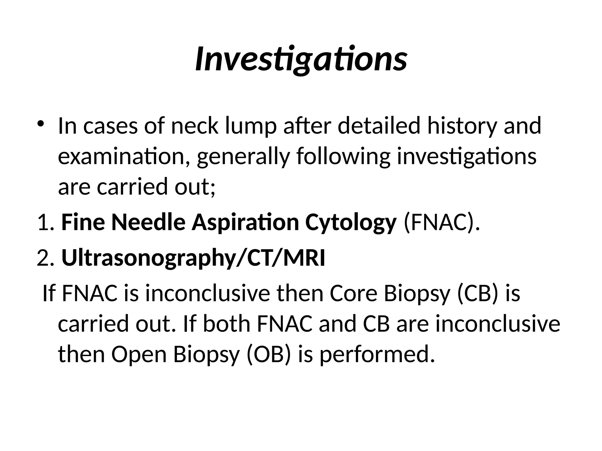 CLASSIFICATION OF NECK MASSES presentation | PPTX