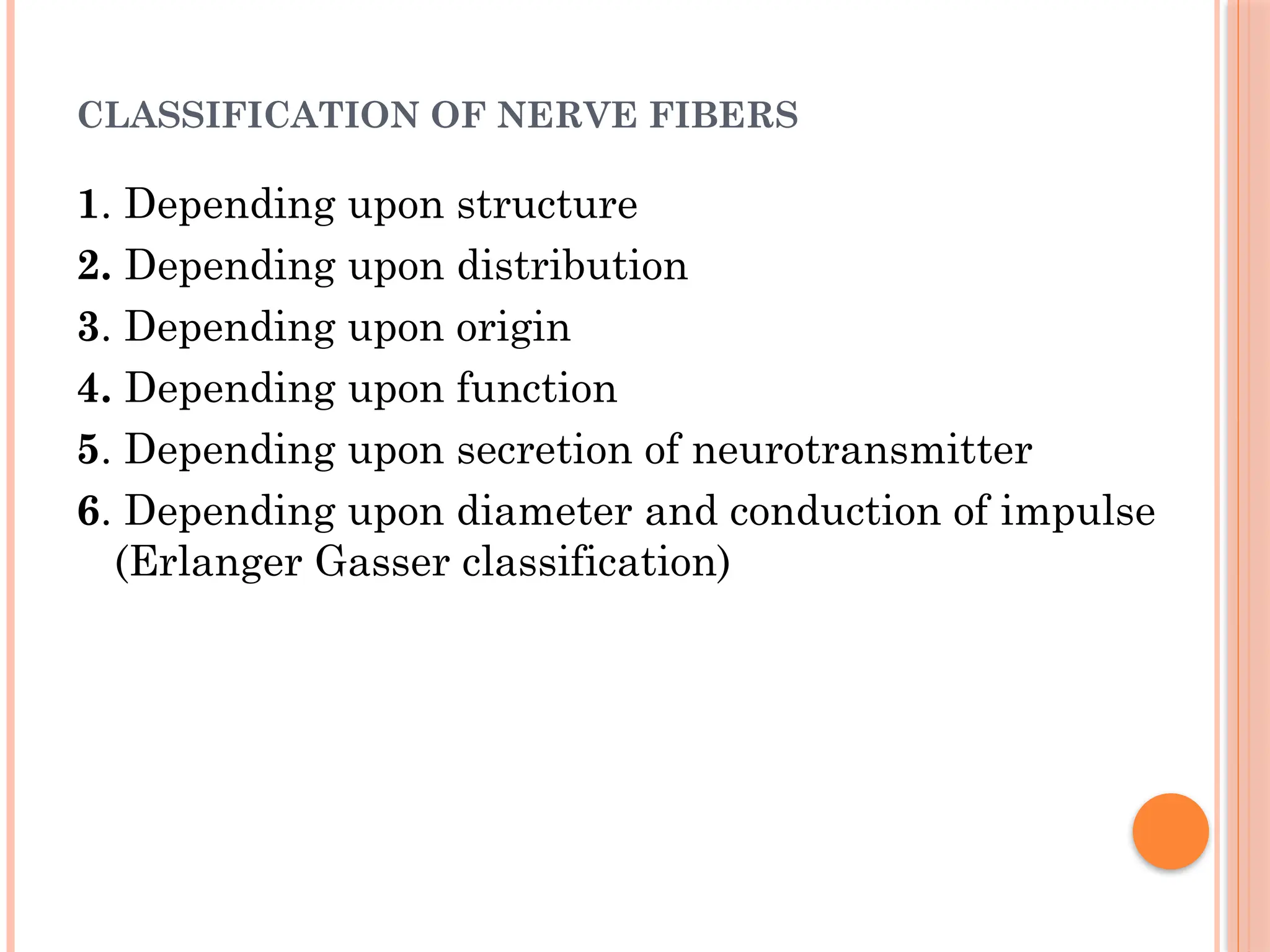 Classification of Nerve fiber, in physiotherapy | PPTX