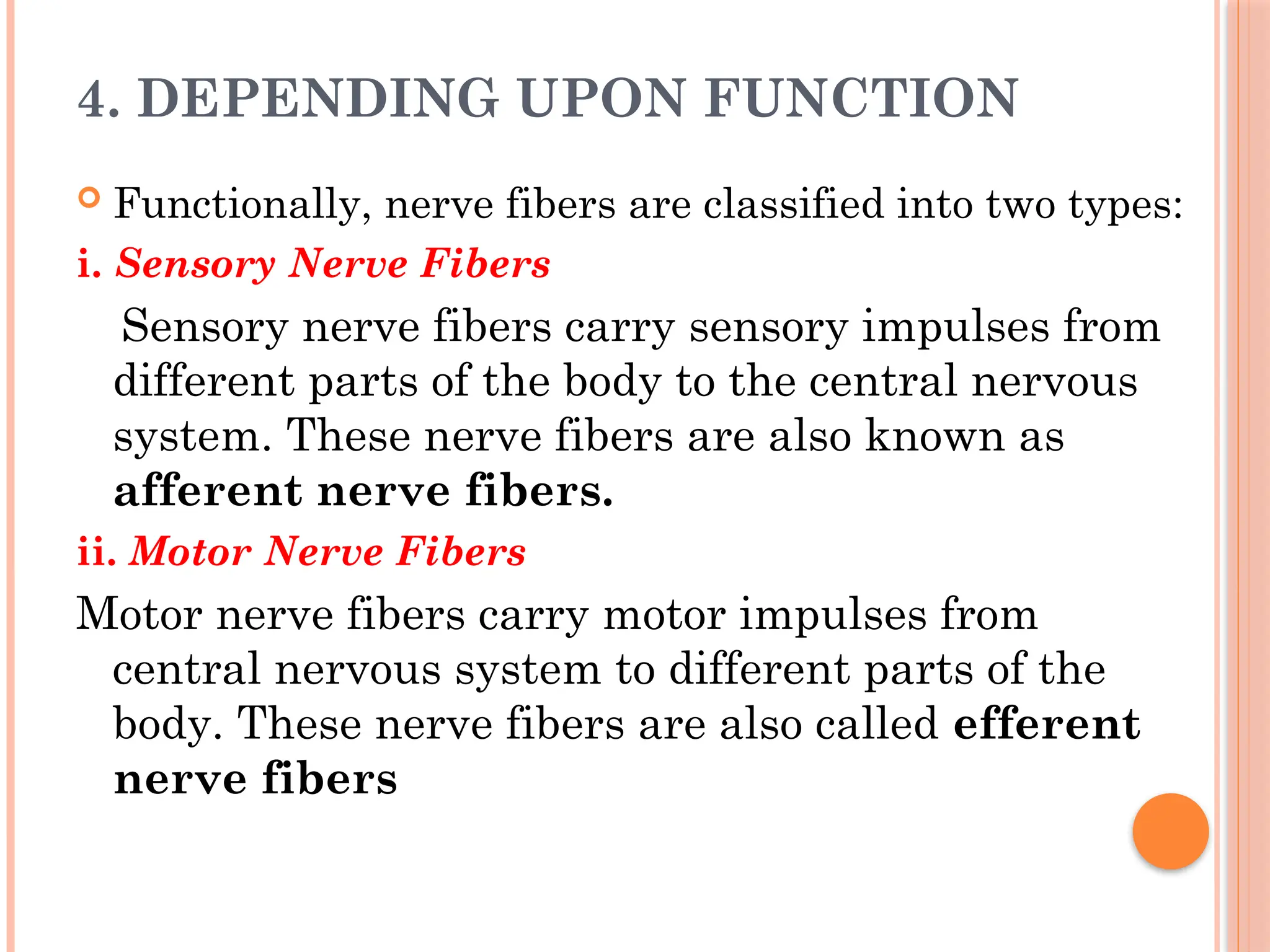 Classification of Nerve fiber, in physiotherapy | PPTX