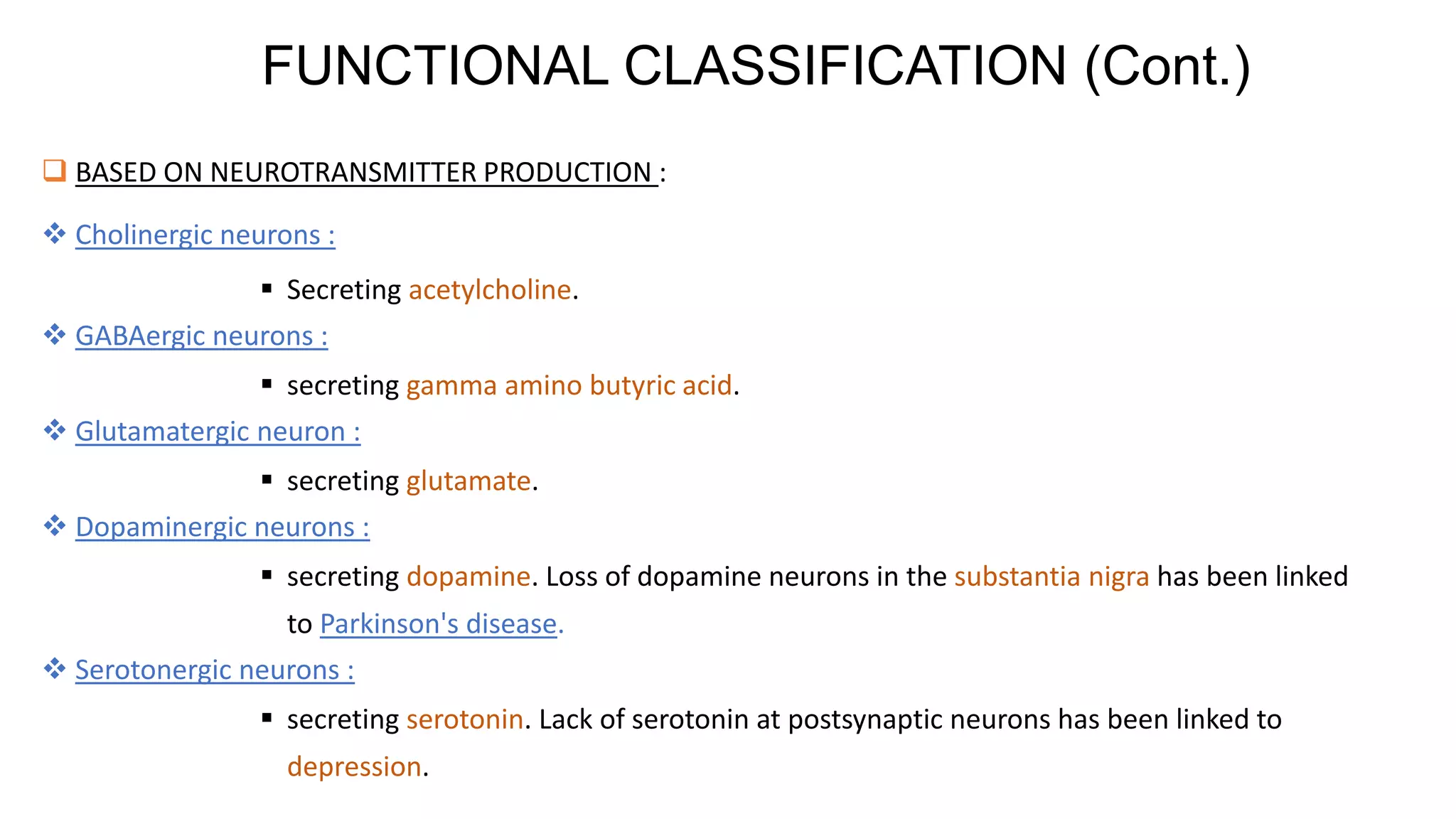 Classification of nervous system | PDF