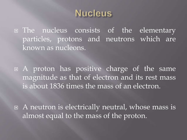 Classification of nuclei and properties of nucleus | PPTX