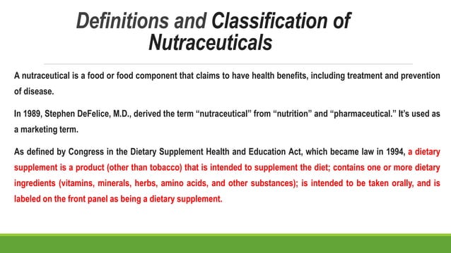Classification of Nutraceuticals.pptx