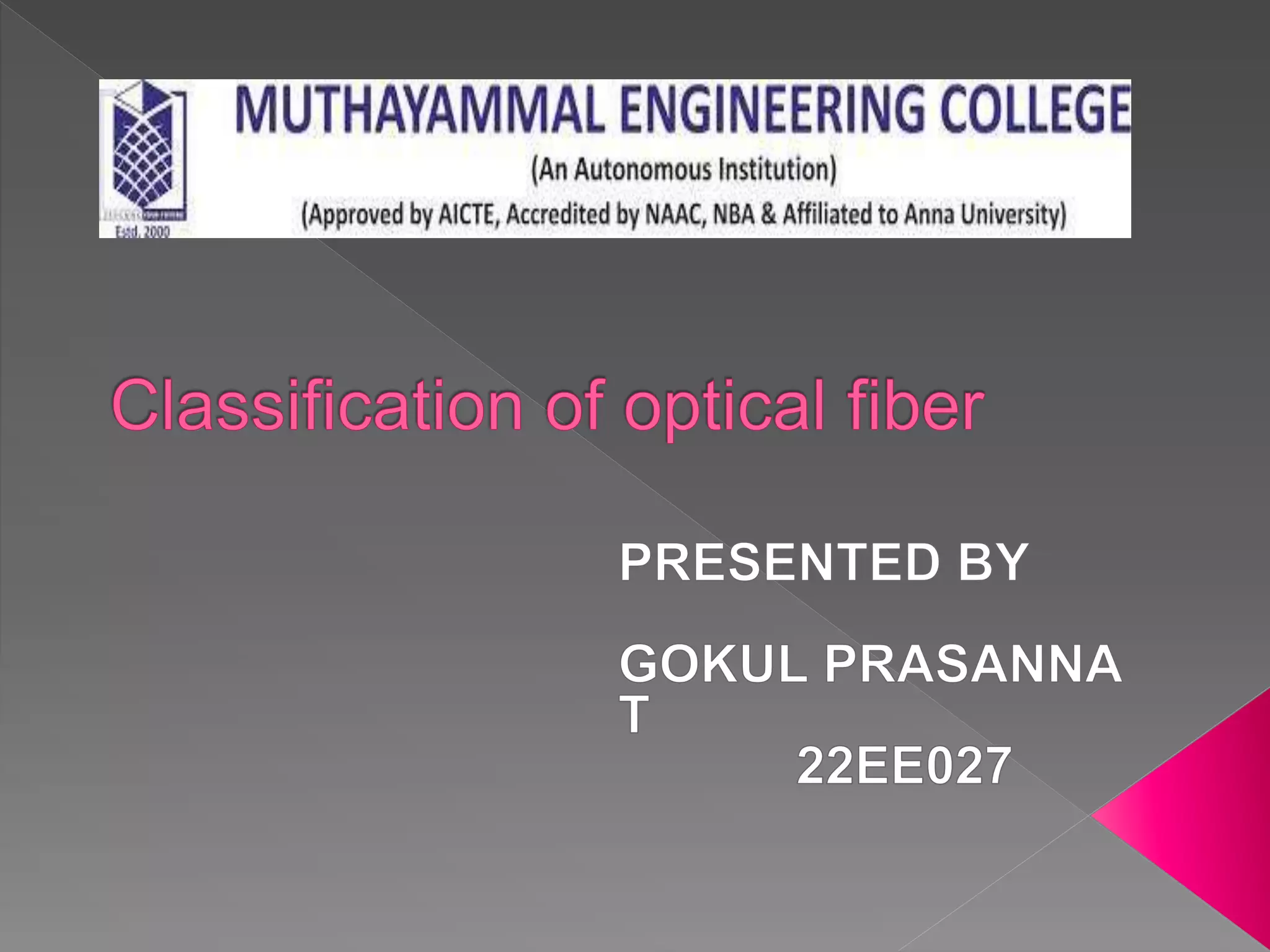 Classification of optical fiber.pptx