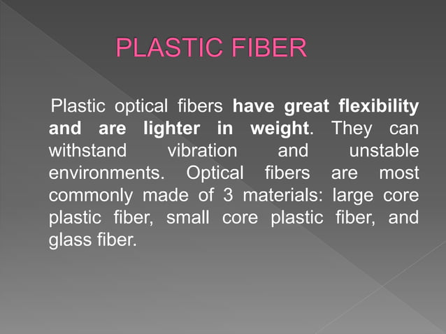Classification of optical fiber.pptx | Physics | Science