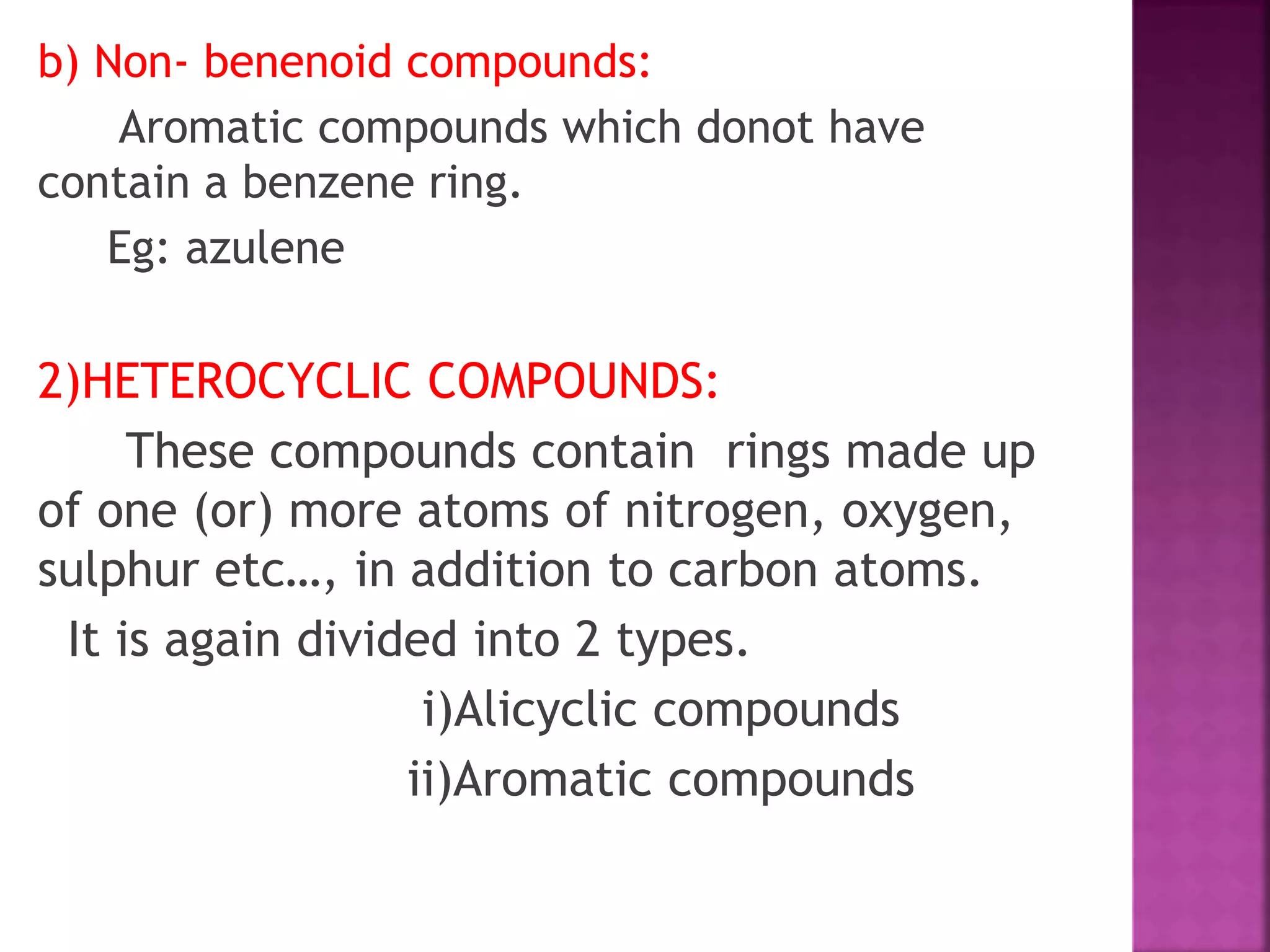 Classification of organic compounds | PPTX