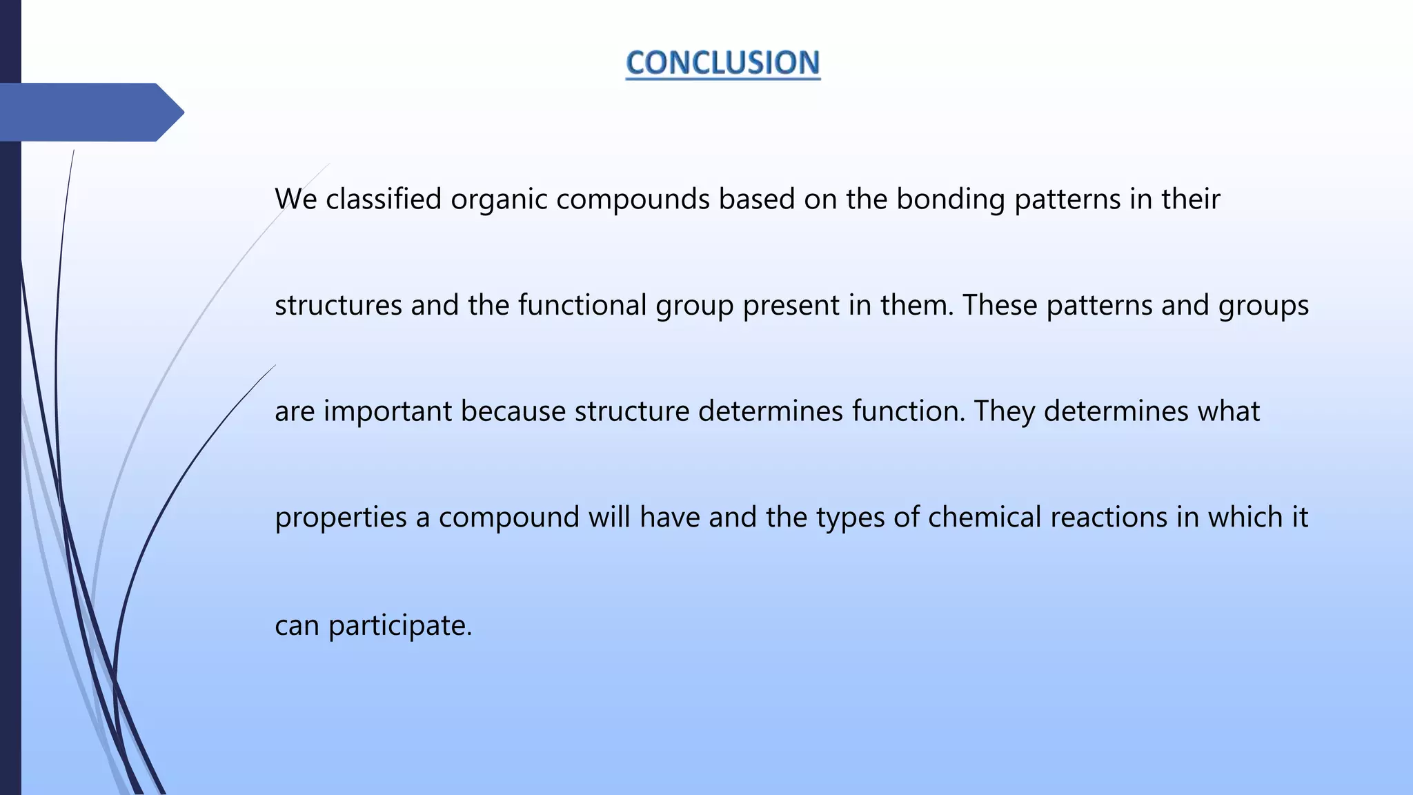 Classification of Organic Compounds | PPTX