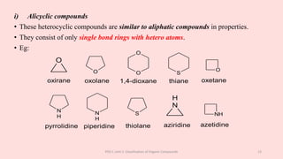 CLASSIFICATION OF ORGANIC COMPOUNDS.pptx