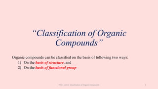 CLASSIFICATION OF ORGANIC COMPOUNDS.pptx
