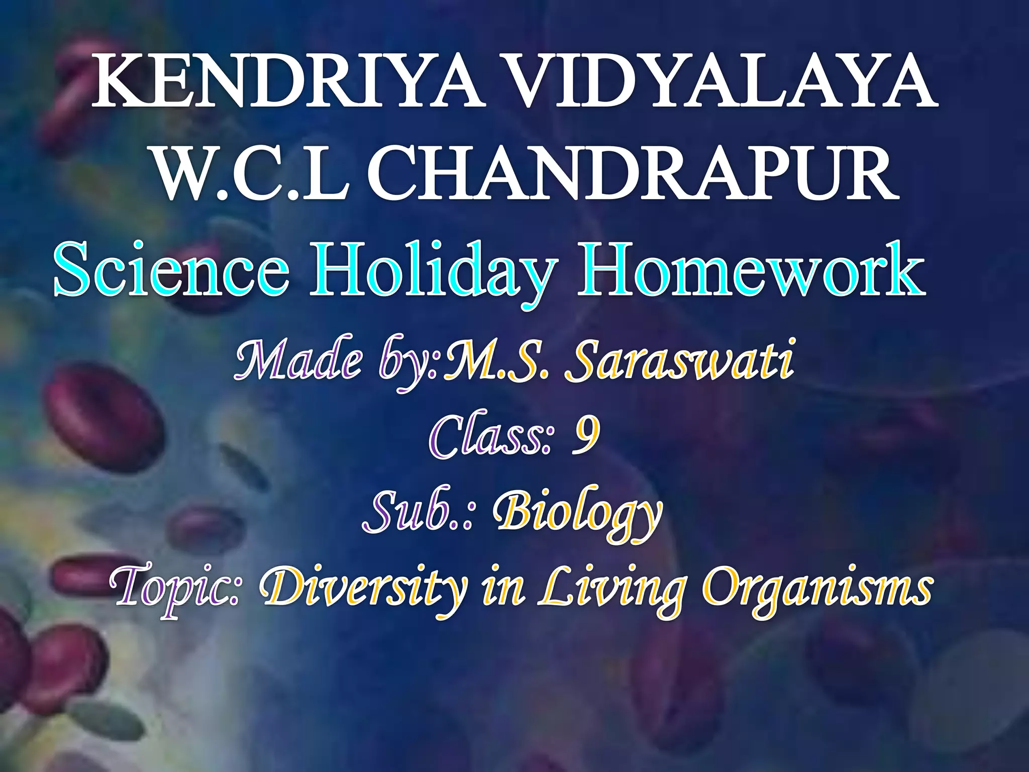 Classification of organisms | PPTX