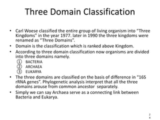 Classification of organisms | PPT