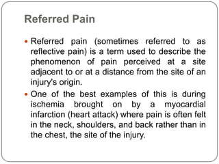 Classification of Pain | PPTX
