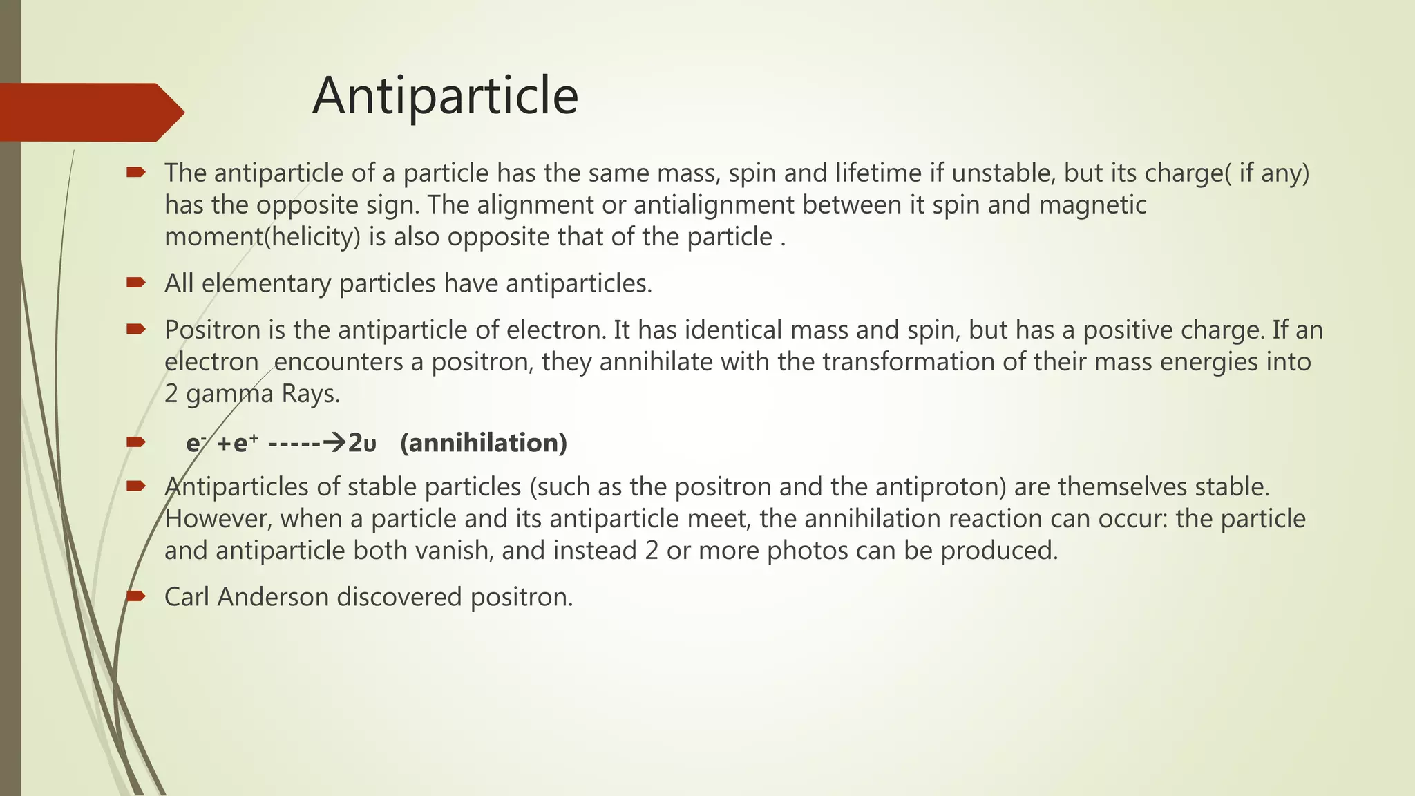 Classification of particles | PPTX