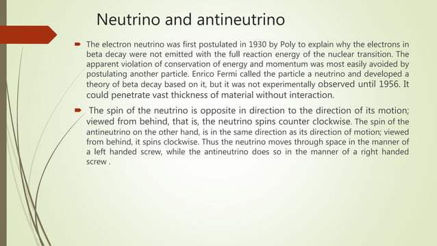 Classification of particles | PPTX