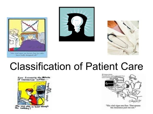 Classification of patient care | PPT | Medical Health