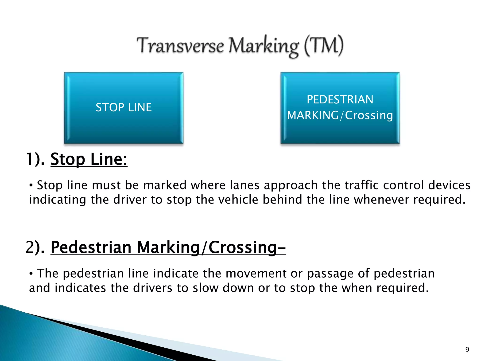 Classification of Pavement Markings (PART -2).pptx