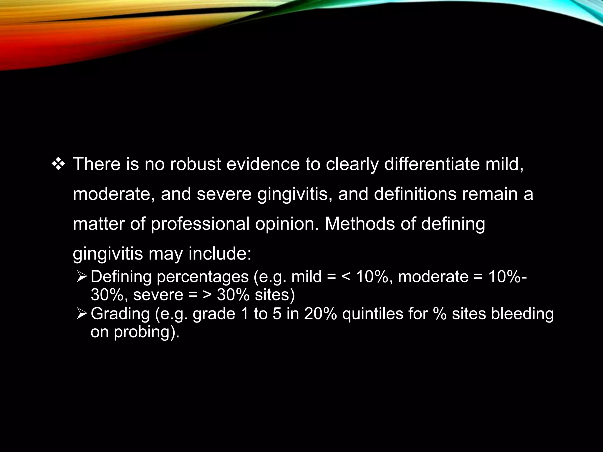 Classification of periodontal disease 2017 | PPTX