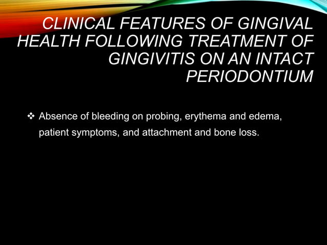Classification of periodontal disease 2017 | PPTX | Dental Health ...