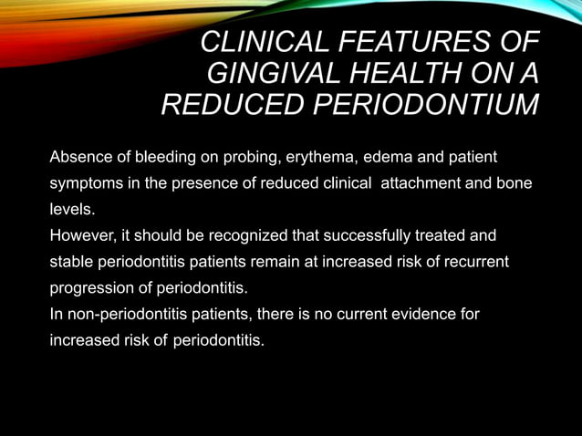 Classification of periodontal disease 2017 | PPTX | Dental Health ...
