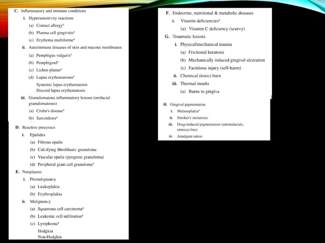 Classification of periodontal disease 2017 | PPTX | Dental Health ...