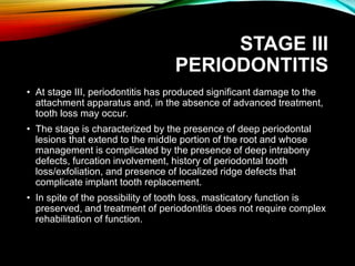 Classification of periodontal disease 2017 | PPTX