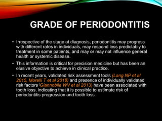 Classification of periodontal disease 2017 | PPTX
