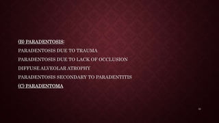 CLASSIFICATION OF PERIODONTAL DISEASE-OLD & RECENT Updates | PPTX