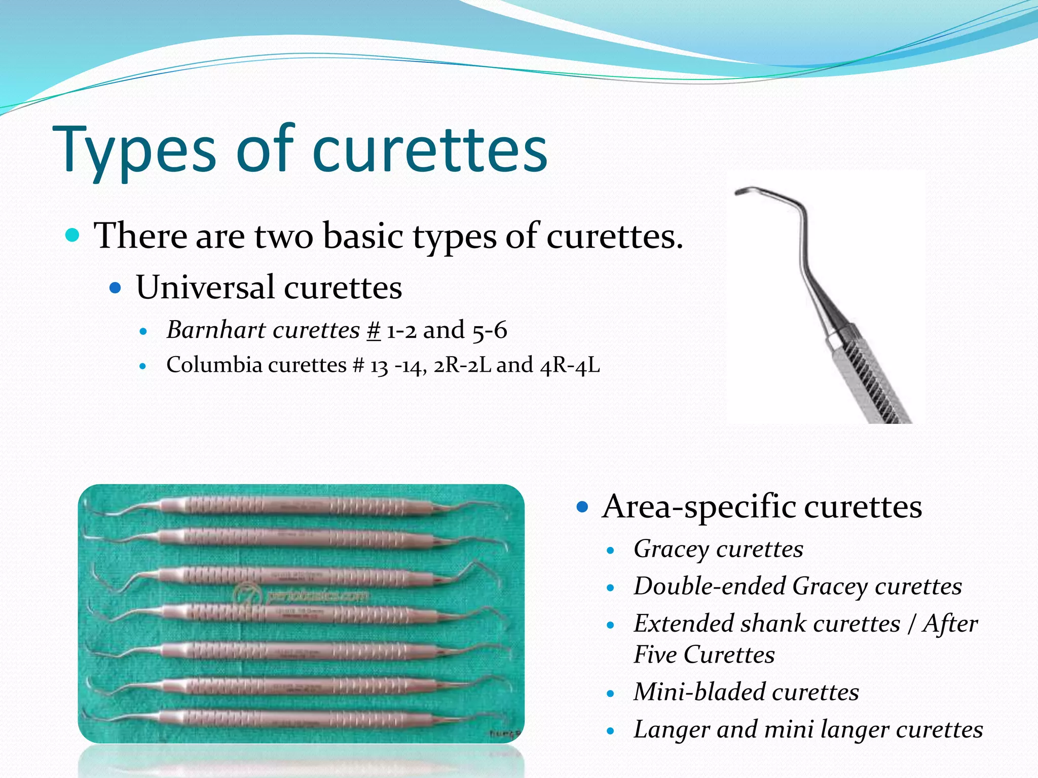 Classification of periodontal instruments | PPTX
