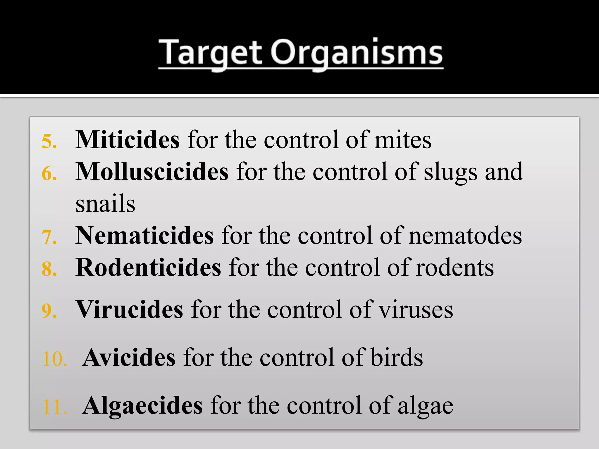 Classification of pesticides | PPTX
