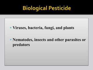 Classification of pesticides | PPTX